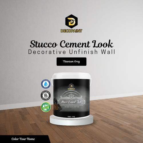 Jual Decopaint Stucco Cement Look Cat Stucco Semen Ekspos Warna ...