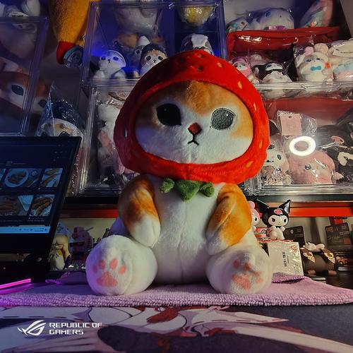 Jual Boneka Mofusand Fruit Nyan Strawberry BIG Ver. [ Buah Stroberi ...
