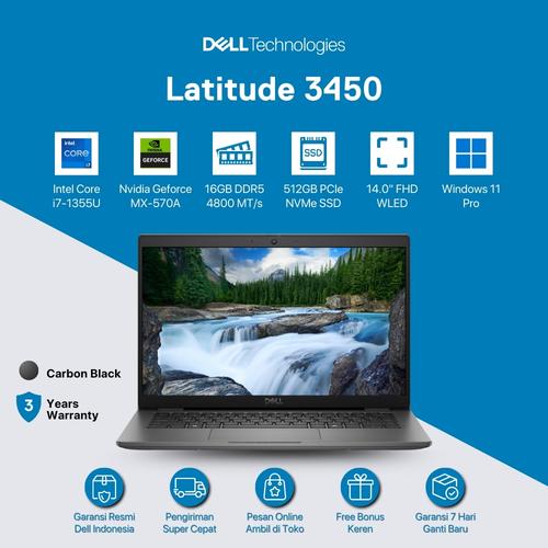 Jual Laptop Dell Latitude 3450 [Ci7-1355U-16GB-512GB-Nvidia MX570A 2GB ...
