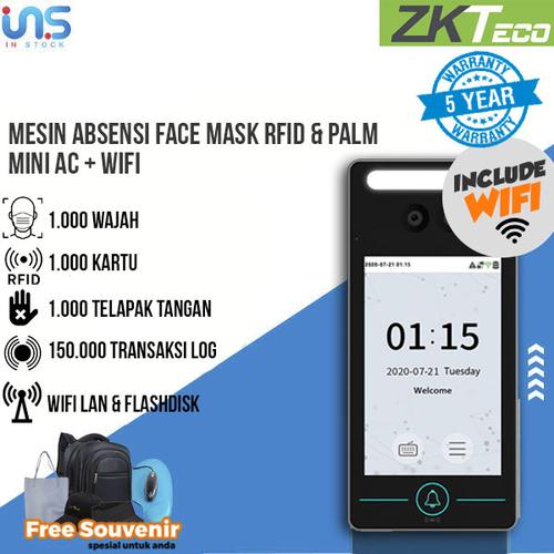 Jual Mesin Absensi Wajah Bisa sebagai Mesin Kases Kontrol ZKTECO MINI ...