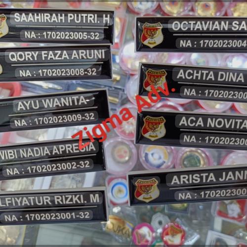 Jual Nama Dada logo Resin l Name tag logo coting Peniti - Jakarta Pusat ...