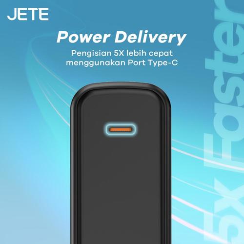 Jual Charger Hp Fast Charger Type C 65W Jete E32 - Garansi 2 Tahun ...