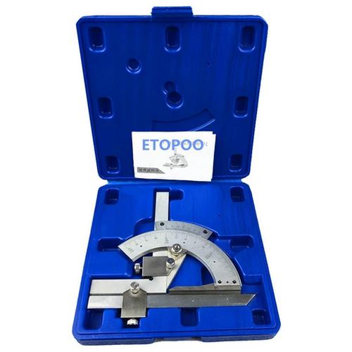 Promo Bevel Protractor Alat Ukur Sudut 0-320 Degree Vernier Angle Ruler ...