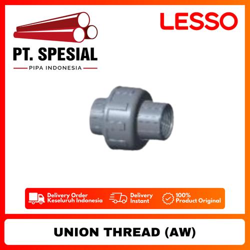 Jual Water Mur Moor Drat Dalam AW PVC Lesso / Union Thread AW Lesso ...