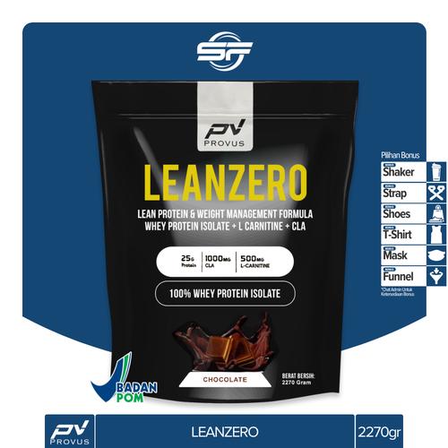Promo Provus Lean Zero 100% Whey Protein Isolate Fat Burner L Carnitine ...