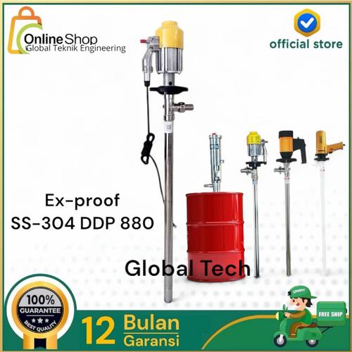 Jual Drum Pump Ex-proof SS-304 DDP 880 SS34 Pompa Drum - 32 mm ...