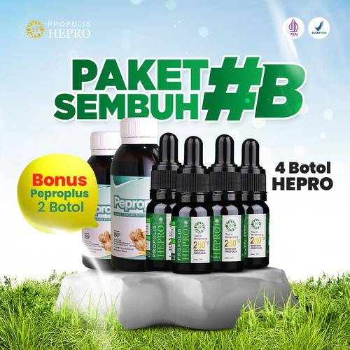 Jual Propolis Hepro Paket Rekomendasi ( Beli 4 Gratis 2 Madu Peproplus ...