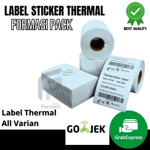 Promo LABEL STICKER THERMAL & CONTINOUS BERBAGAI UKURAN UKURAN 40X30 ...