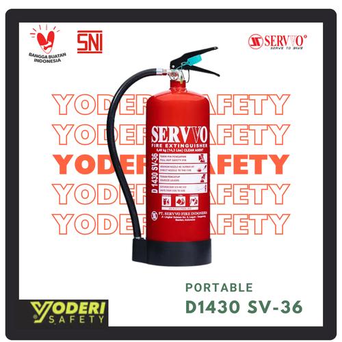 Jual SERVVO PORTABLE CLEAN AGENT SV-36 - D1430 6.5KG ALAT PEMADAM ...