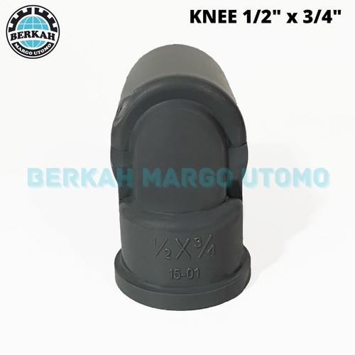 Jual Knee / Knie / Keni / Elbow AW PVC Drat Dalam Kuningan 1/2 x 3/4 ...