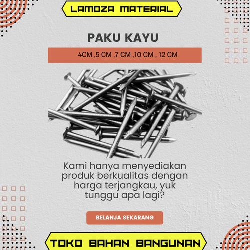 Jual PAKU KAYU , PAKU TRIPLEK 1KG Semua Ukuran : ,4,5,7,10,12 cm - PAKU ...
