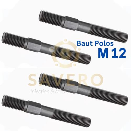 Jual Baut Clamp Injection Polos M12 Panjang 125/150/175/200 Inject Stud ...