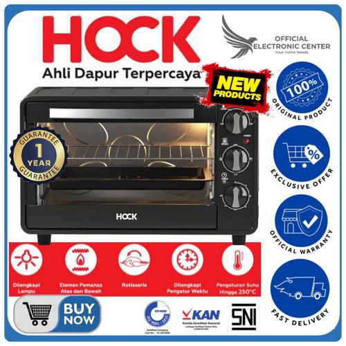Jual OVEN LISTRIK HOCK HO EC223 HO-EC223 EC223 KAPASITAS 23L SUPER LOW ...