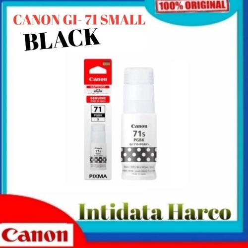 Jual ready !!! CANON TINTA BOTOL GI-71S BLACK 71 SMALL 71SMALL 71S ...