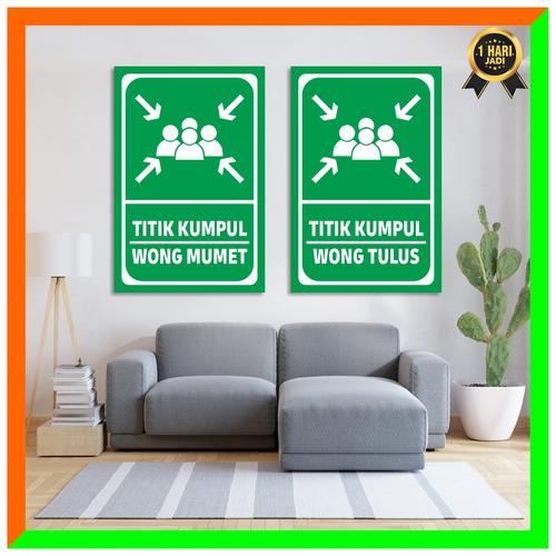 Jual Hiasan Dinding Wong tulus Pajangan Titik kumpul Wong Pusat ...