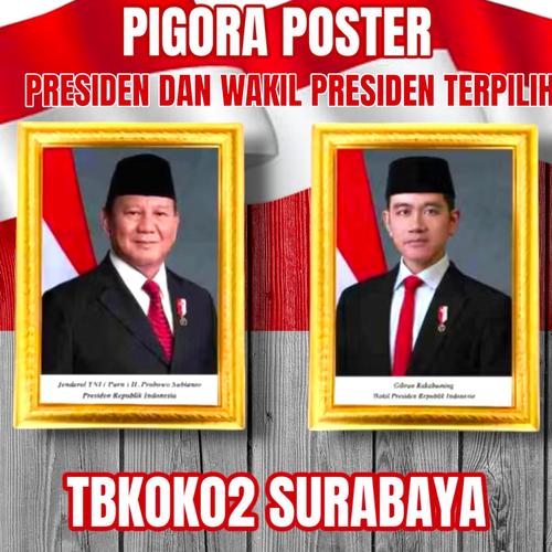 Jual PIGORA POSTER PRESIDEN DAN WAKIL PRESIDEN RI 2024-2029 - PIGORA ...