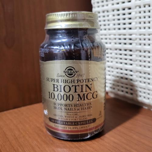 Jual Solgar super high Potency biotin 10000 mcg kapsul 10000mcg vegan ...