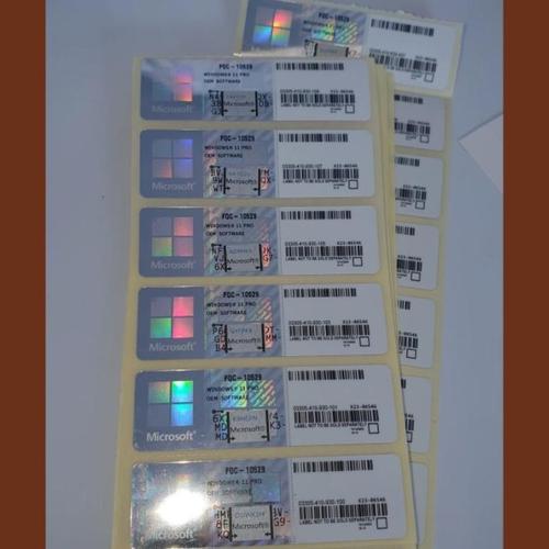 Jual COA WINDOWS 11 PRO OEM ( STICKER ) LIFETIME - Jakarta Selatan ...