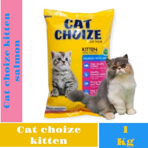 Jual cat choize salmon with milk 1 kg/cat choize kuning - Jakarta Barat ...