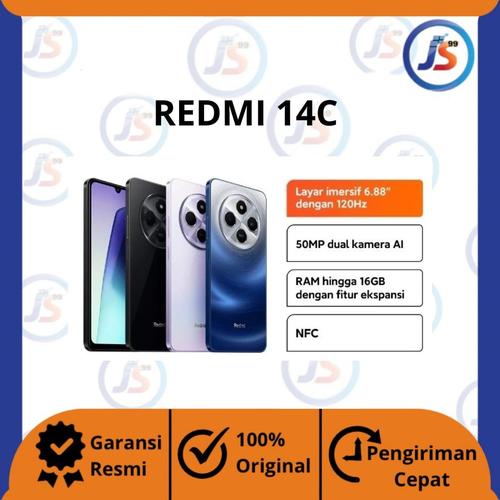 Jual Red-mi 14C (6GB/128GB) (8GB/256GB) | Layar 6.88" | Refresh rate ...