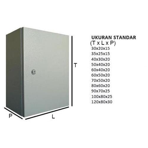 Jual BOX PANEL LISTRIK INDOR UKURAN 750x1150x250 / 70X115x250 - Kota ...