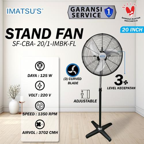 Jual Stand Fan 20 Inch Kipas Angin Tumpu Berdiri 20 Inch Industrial Fan ...