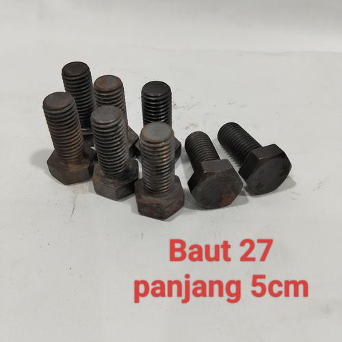 Jual Baut baja hitam buka pakai kunci pass 27 panjangnya 5cm - Kota ...