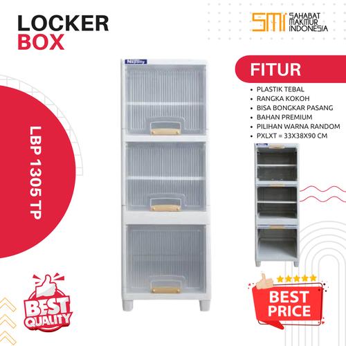Jual (BA) Lemari Plastik Napolly Loker Box LBP 1305 TP / Locker Box ...