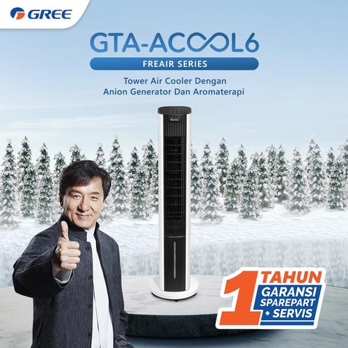 Promo GREE ACOOL6 Air Cooler Tower Fan Kipas Angin Penyejuk Pendingin ...