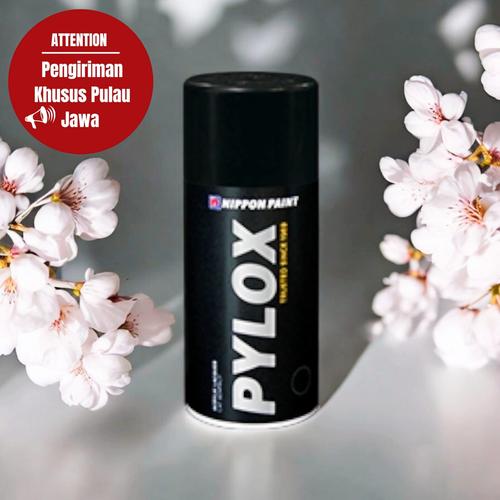 Jual Pylox Nippon Paint, cat semprot pilox, spray - Pylox black - Kota ...