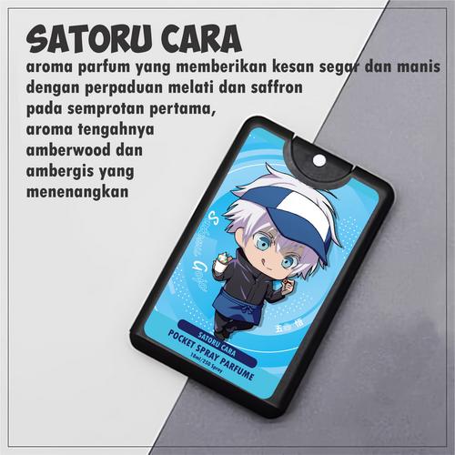 Jual JUJUTSU KAISEN PARFUM ANIME 18ML - POCKET SPRAY PARFUME GOJO ...