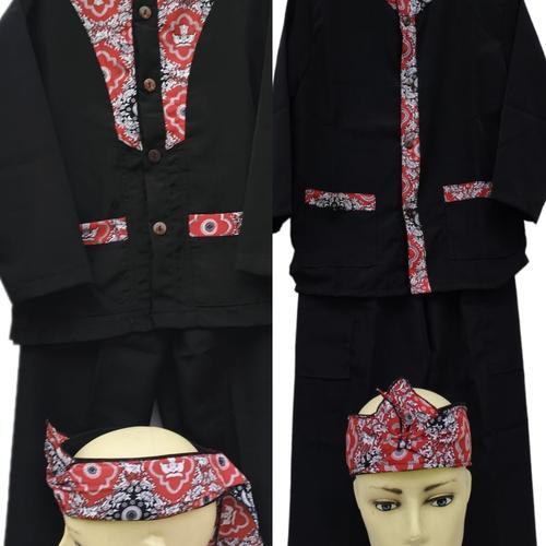 Jual Baju pangsi&kebaya anak sekolah batik nasional - pangsi leher, 4 ...