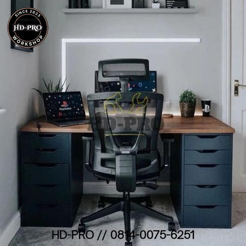 Jual meja komputer / meja kerja / meja kantor / meja gaming /full kayu ...