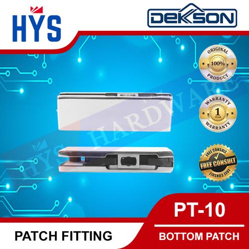 Jual Patch Fitting Dekkson PT10 Penjepit Kaca Frameless Penopang Pintu ...