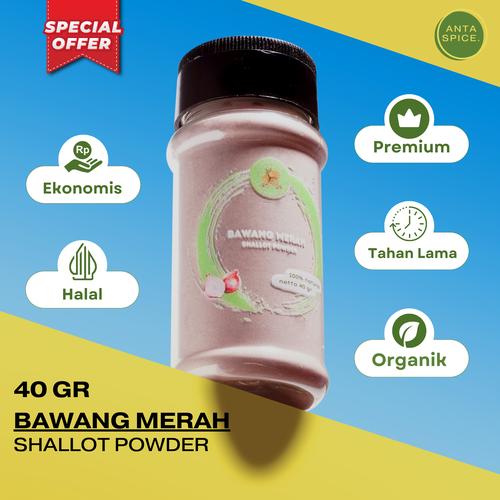 Jual Bawang Merah Bubuk / Shallot Powder / Red Onion Powder 40 Gr ...