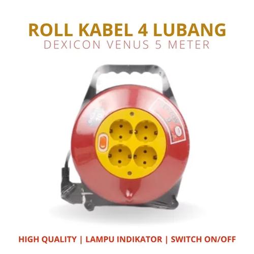 Jual Kabel Roll Box Roll Box Kabel Dexicon panjang 5 Meter 10 Meter 15 ...