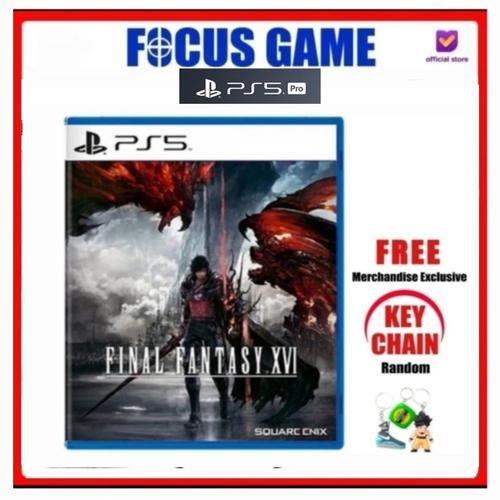 Promo Final Fantasy XVI PS5 FF XVI Deluxe 16 PS 5 Cd Game Gaming ...