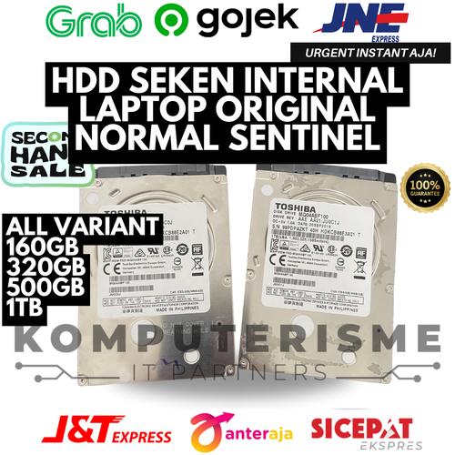 Jual HDD LAPTOP HARDDISK 160GB 320GB 500GB 1TB HARD DISK LAPTOP ...