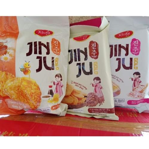 Jual Rice Cracker Jinju Honey Snack Beras Jinju Rice Cracker BBQ Rice ...