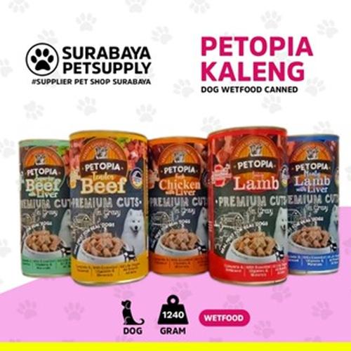 Jual Petopia Kaleng Adult 1,2kg wetfood - Petopia kaleng beef - petopia kaleng beef liver ...