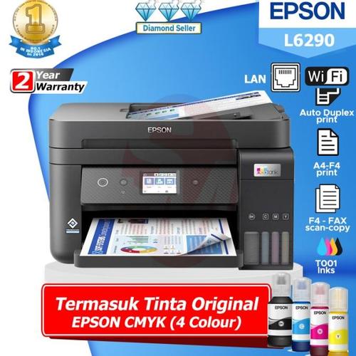 Jual Printer Epson L6290 A4 Ink Tank Multifungsi Duplex Wifi Fax with ADF - Jakarta Selatan ...