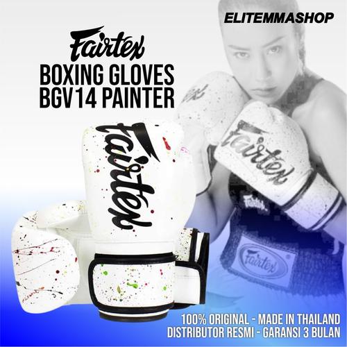 Promo Sarung Tinju FAIRTEX Boxing Gloves BGV14 Painter - 8oz Cicil 0% ...