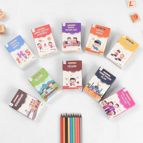 Jual FlashCard / Flash Card Edukasi Anak Mainan Edukasi Anak Kartu ...