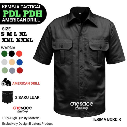 Jual KEMEJA PDL/PDH NET TV Lengan Pendek/Kemeja Lapangan Tactical/Drill ...