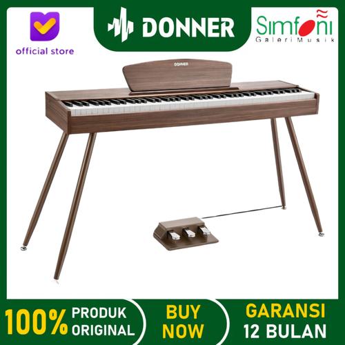 Promo Donner DDP - 80 Digital Piano 88 Key Wooden - Walnut Wood Cicil 0 ...