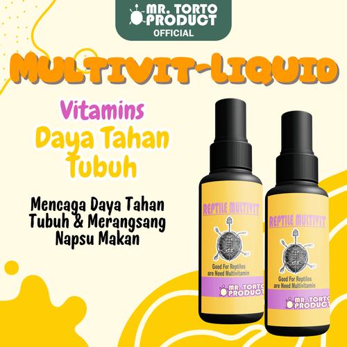 Jual REPTILE MULTIVIT LIQUID || VITAMIN CAIR REPTIL || VITAMIN CAIR ...