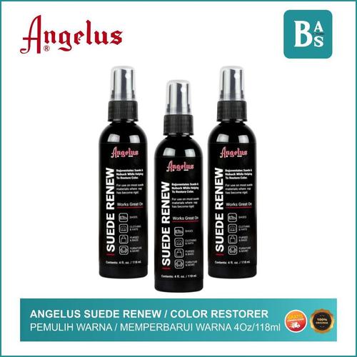 Jual [ wjyshop ] Angelus Suede Renew Spray 4oz 118ml / Pemulih Warna ...