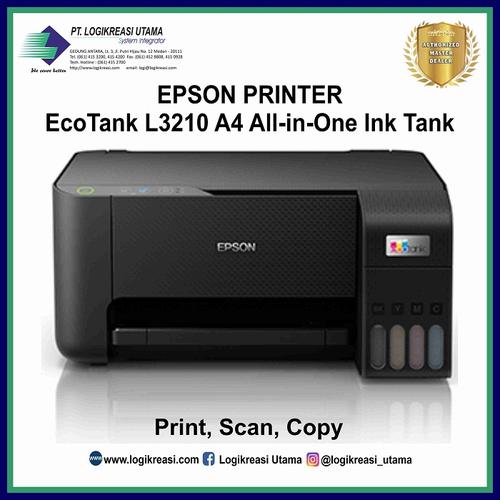 Jual Printer Epson L3210 PRINT SCAN COPY INK TANK - Kota Medan ...
