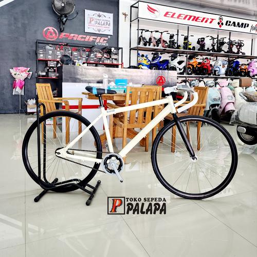 Jual SEPEDA FIXIE 700C Evergreen Alloy Fixed Gear Best Seller - Kab ...
