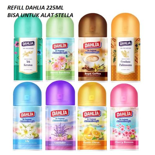 Jual Dahlia Refill Matic 225ml Bisa Untuk Alat Stella Isi Ulang ...